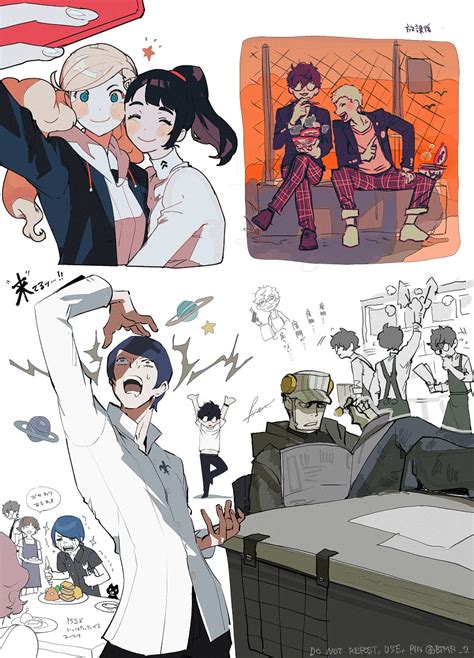 Amamiya Ren Takamaki Anne Niijima Makoto Okumura Haru Morgana And More Persona And