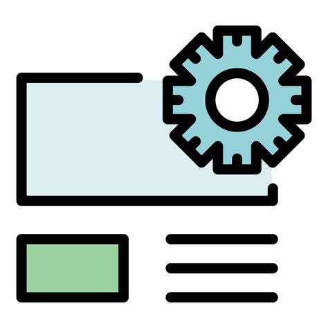 Web Cms Icon Vector Flat 27149173 Vector Art At Vecteezy