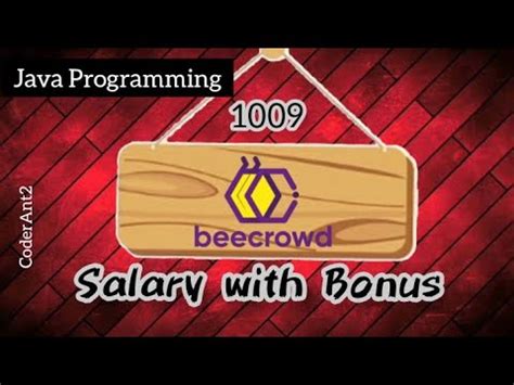Beecrowd 1009 Salary With Bonus Java Beecrowd Problem Solving
