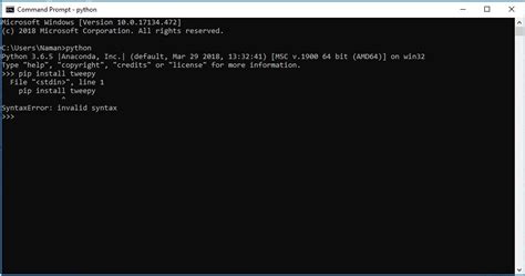 Python Unable To Install Package From Pip Stack Overflow