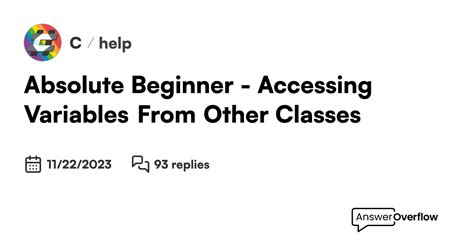 Absolute Beginner Accessing Variables From Other Classes C