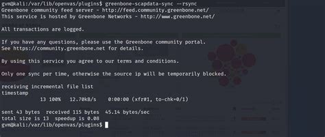 No Checksum For Plugin Feed Info Inc Greenbone Community Edition Greenbone Community Forum