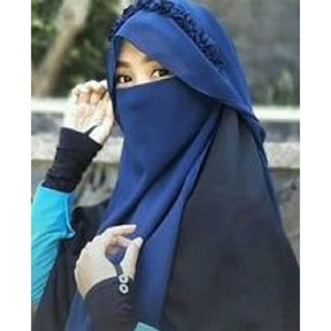 Niqab Muslim Hijab 2 Layers Face Cover Hijab Hijab Collection Hijab Niqab Niqab