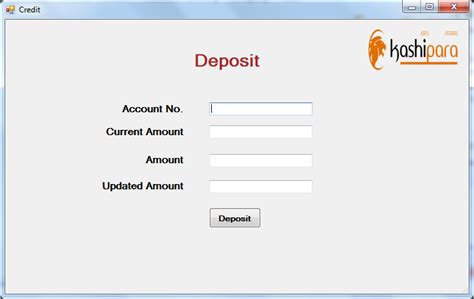 free download basic bank management system project in vb with source