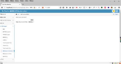 Pikachu漏洞练习——sql Inject（二）盲注base On Boolian Csdn博客