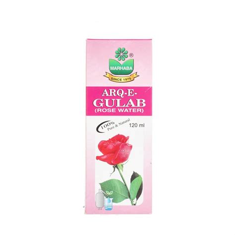 Marhaba Arq E Gulab Rose Water 120ml Pure Essence Catch N Pack