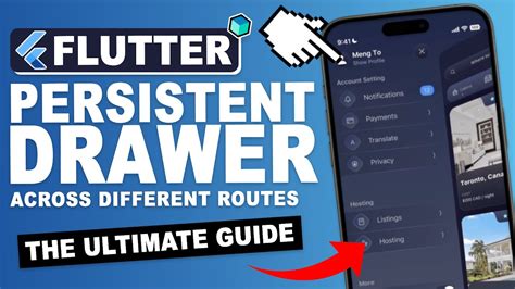 Flutter Persistent Navigation Drawer Across Pages Using Bloc Flutter