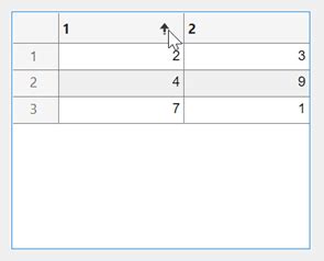 Table 테이블 UI 컴포넌트 MATLAB