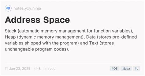 Address Space