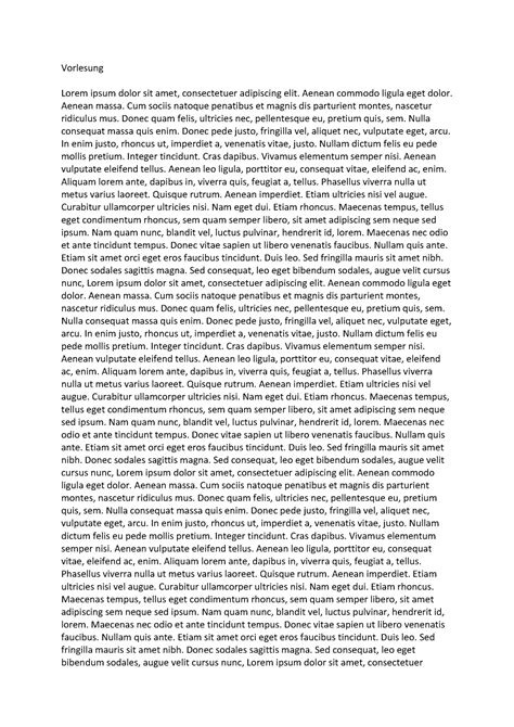 vorlesung lorem ipsum dolor sit amet consectetuer adipiscing elit