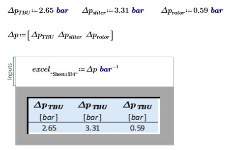Display Result As A Table In Mathcad Prime Ptc Community