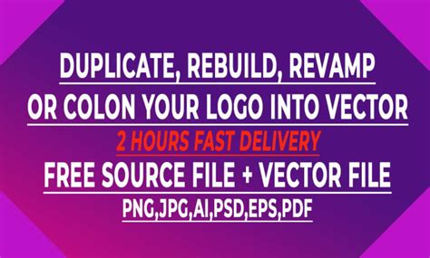duplicate rebuild revamp or recreate logo into vector by sharafat fc