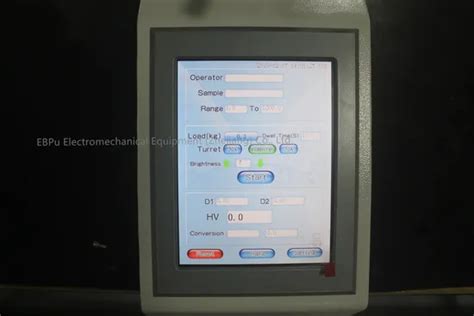 Motorized Loading Vickers Hardness Testing Equipment With Hv Hk Test