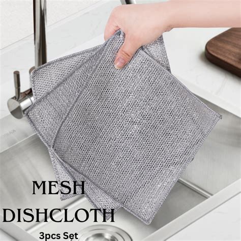 Multifunctional Double Layer Non Scratch Wire Dishcloth Wire