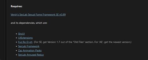 Sexlab Sexual Fame Reloaded Page 18 Downloads Sexlab Framework Se