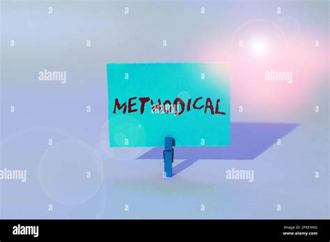 Text Caption Presenting Methodical Conceptual Photo System Of Methods Used In A Study Or