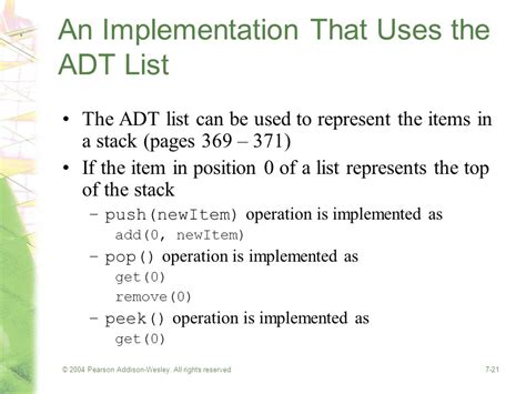 Chapter 7 Stacks © 2004 Pearson Addison Wesley All Rights Reserved 7