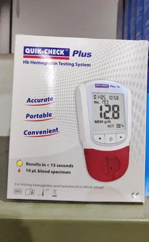 Digital Hemoglobin Meter At ₹ 2000piece Hb Meter In Jaipur Id 2852719914591