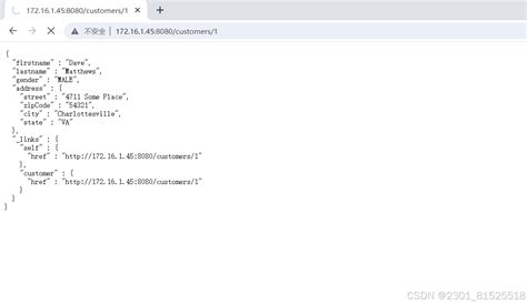 Spring Data Rest 远程命令执⾏命令cve 2017 8046 Csdn博客