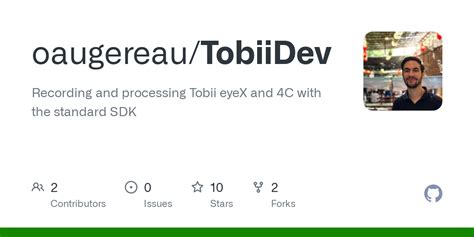GitHub Oaugereau TobiiDev Recording And Processing Tobii EyeX And 4C With The Standard SDK