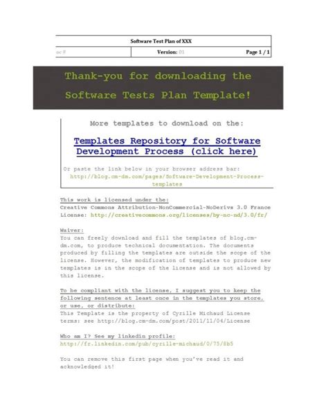 35 Software Test Plan Templates And Examples Templatelab