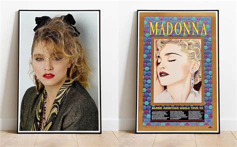 Madonna 2 X Huge Posters One Photo Portait And One Tour Poster