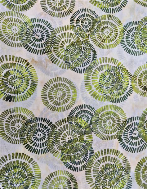 Moss Fossil Stamp Hoffman Bali Batik Hannah S Room
