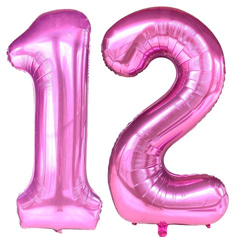 Number 12 Balloons Ubicaciondepersonascdmxgobmx