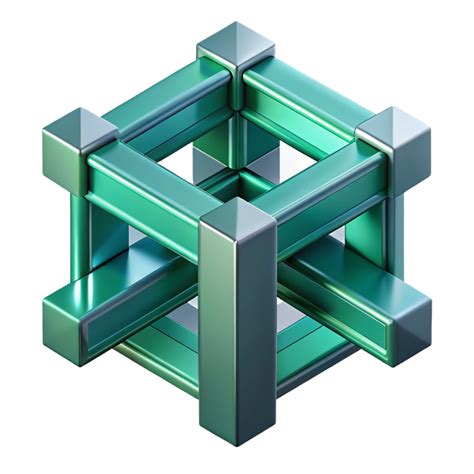 Serene Inspired A Dynamic Composition Of Intersecting Planes And Lines With A Metallic Texture