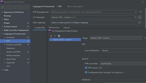 Php Phpstorm Can Not Add Cli Interpreter Stack Overflow