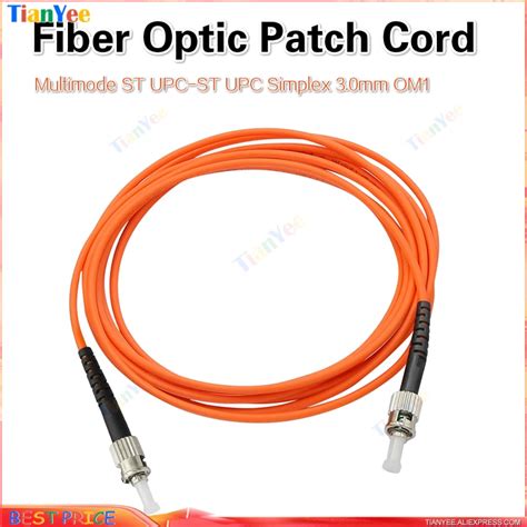 Multi Mode St Upc St Upc Simplex 20 30mm Om1 625125um Fiber Optic