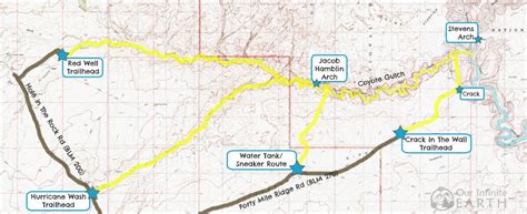 Coyote Gulch Guide To Hiking And Backpacking Jacob Hamblin Arch Map And More