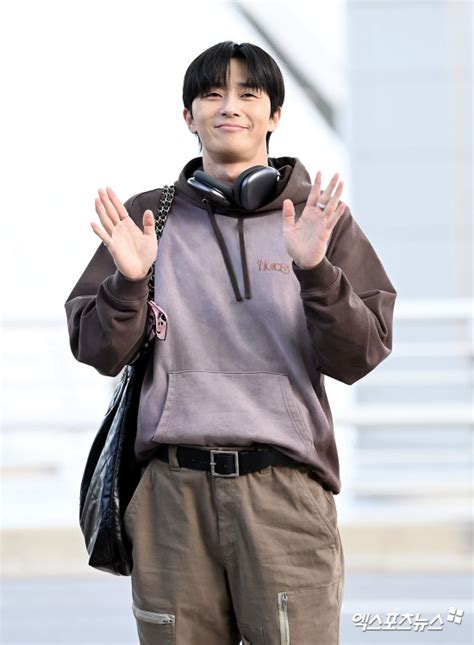 박서준 귀여운 미소[엑s Hd포토]