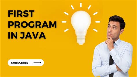 Java Programming Tutorial Your First “hello World” Program Youtube