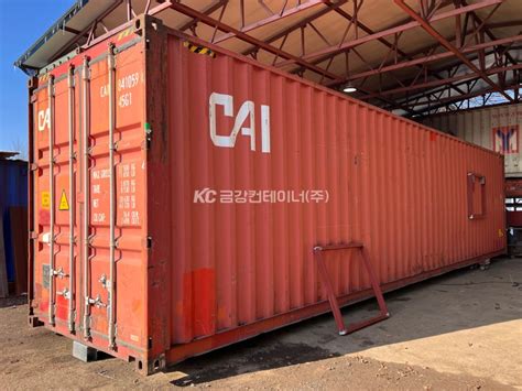 1 91 중고컨테이너 수출형컨테이너 리모델링 하기 전 진단하기 네이버 블로그