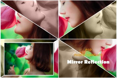 Mirror Reflection Effect Graphic By Anjana Designs Creative Fabrica