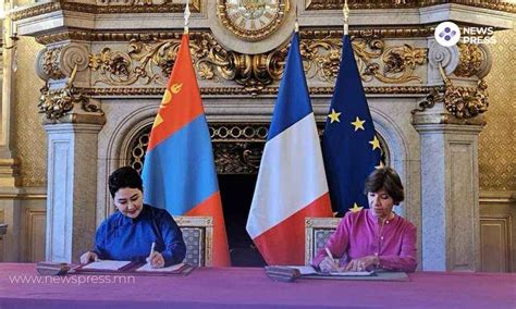 Монгол Францын харилцааг Стратегийн түншлэлд хүргэхээр тохиролцлоо