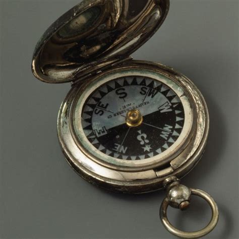 Native American Compass Pointing West Compass Pointing West Stock