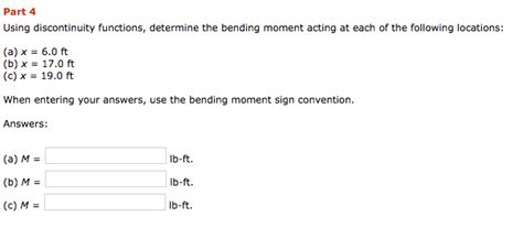 solved part 1 use discontinuity functions to develop the