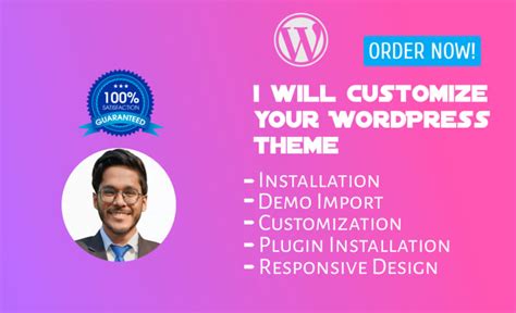 customize your wordpress website theme by shohag11mia fiverr