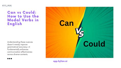 Can Vs Could How To Use The Modal Verbs In English