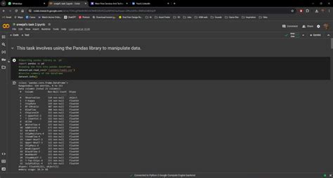 Sreejal Shukla On Linkedin Internship Datascience Python Mainflow