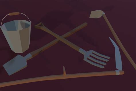 Tools Lowpoly Lite 3d Tools Unity Asset Store