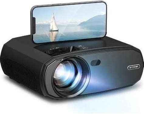 Projector BlitzWolf BW VP LCD Λάμπας LED Ansi Lumens με WiFi Μαύρο SHOPFLIX gr