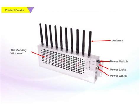 Examination Room Cell Phone Signal Jammer Gps Blocking Device