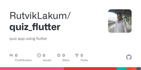 Github Rutviklakumquizflutter Quiz App Using Flutter