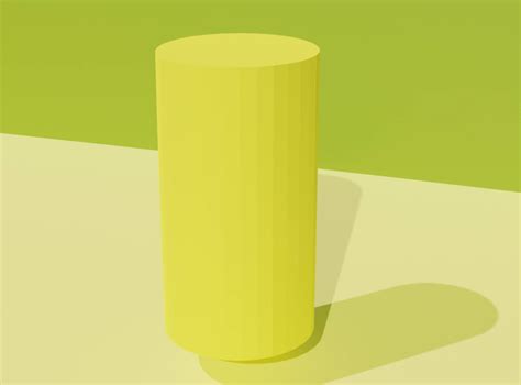 Cyclinder Shape 3d Model By Shruti S