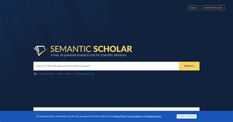 Semantic Scholar Advanced Research Discovery Tool
