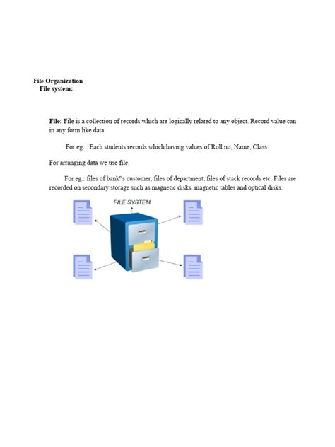 File Organization And Indexing Pdf Database Index Databases