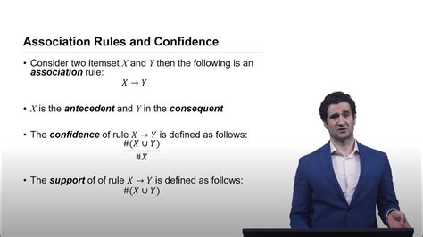 Introduction To Rule Learning And Itemset Mining Youtube